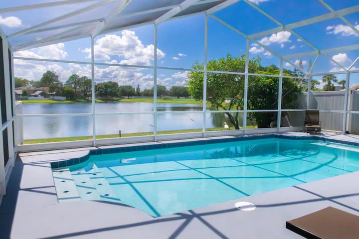 Lakeview 3 Br 2.5 Bth Villa With Private Pool - Aéroport international d'Orlando (MCO)