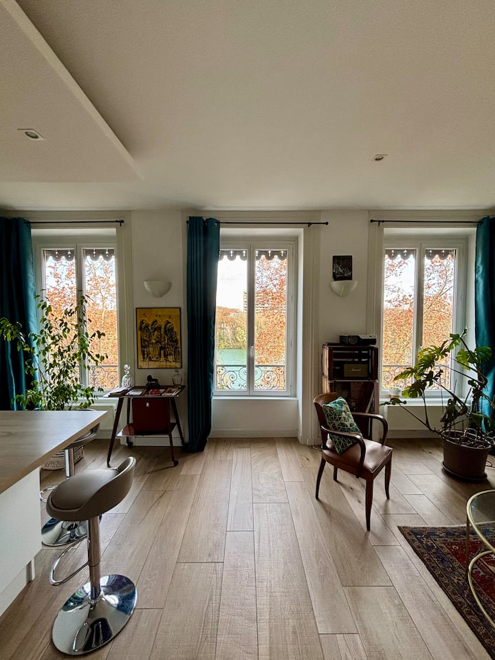 Appartement T2 Avec Vue Sur Les Quais De Rhône - La Confluence - Lyon