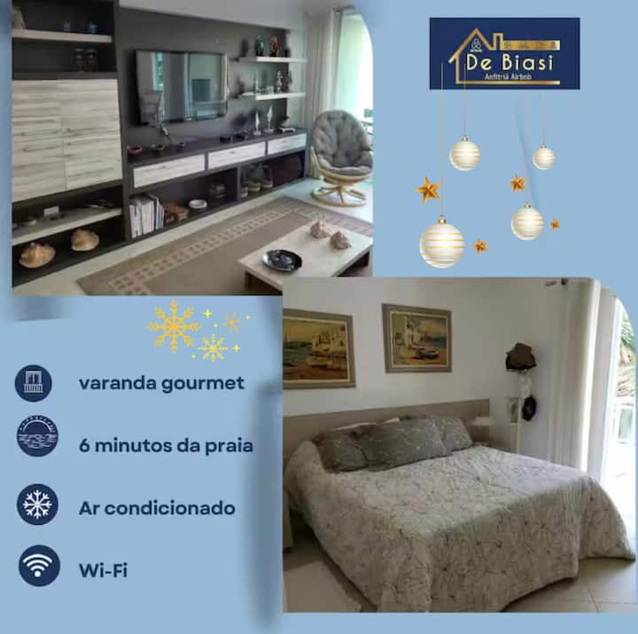 Luxo E Conforto: 4 Qtos-2 Suítes/var.gourmet/2vgs - Guarujá