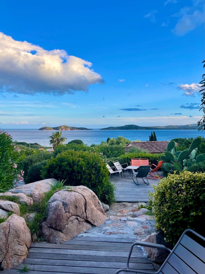 Villa Dans Résidence Font De Mer Avec Belle Vue - Sainte-Lucie de Porto-Vecchio
