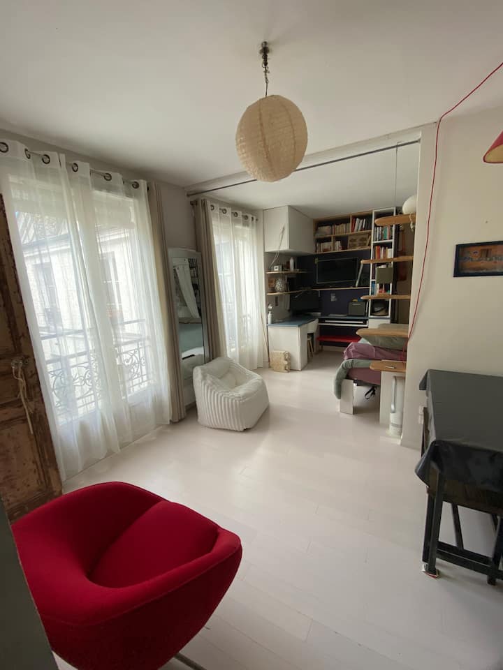 Studio Calme Au Pied De La Butte - Porte de Clignancourt