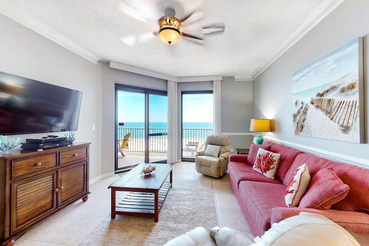 Beachfront 2br Condo With Gulf-view Balcony & Pool - Orange Beach, AL