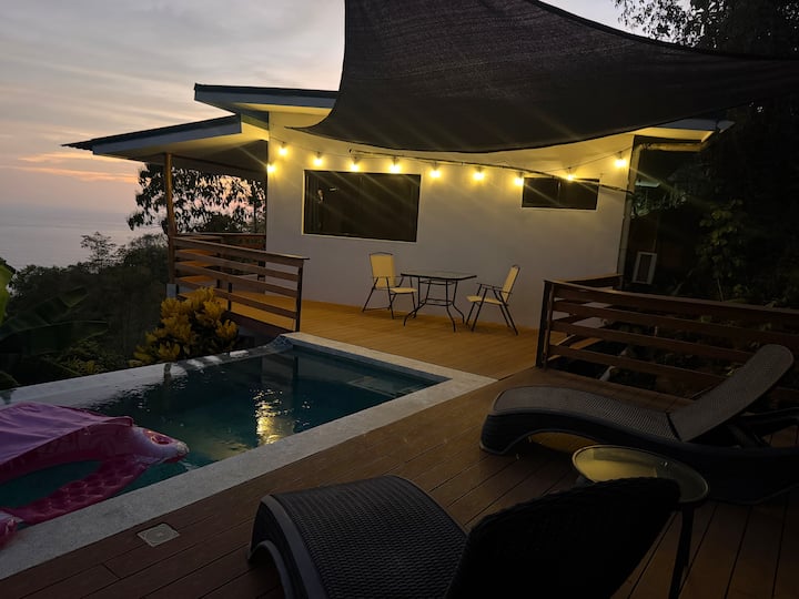 Oceanview Hideaway /Surf Break Views/infinity Pool - Costa Rica