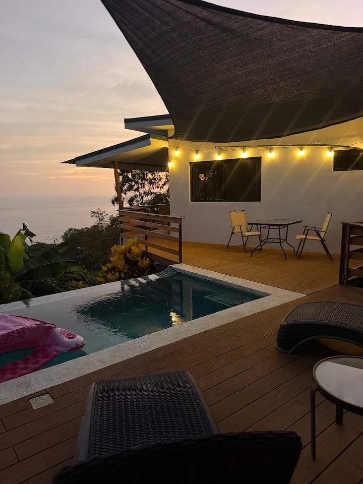 Oceanview Hideaway /Surf Break Views/infinity Pool - Costa Rica