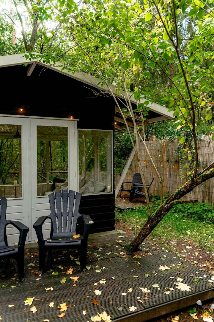 Boshuisje Met Openhaard En Bedstee Direct Aan Bos - Ermelo