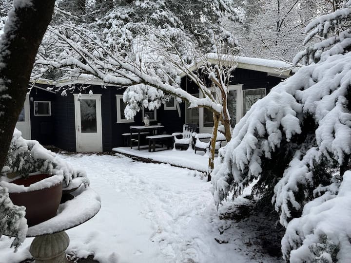 Boshuisje Met Openhaard En Bedstee Direct Aan Bos - Putten