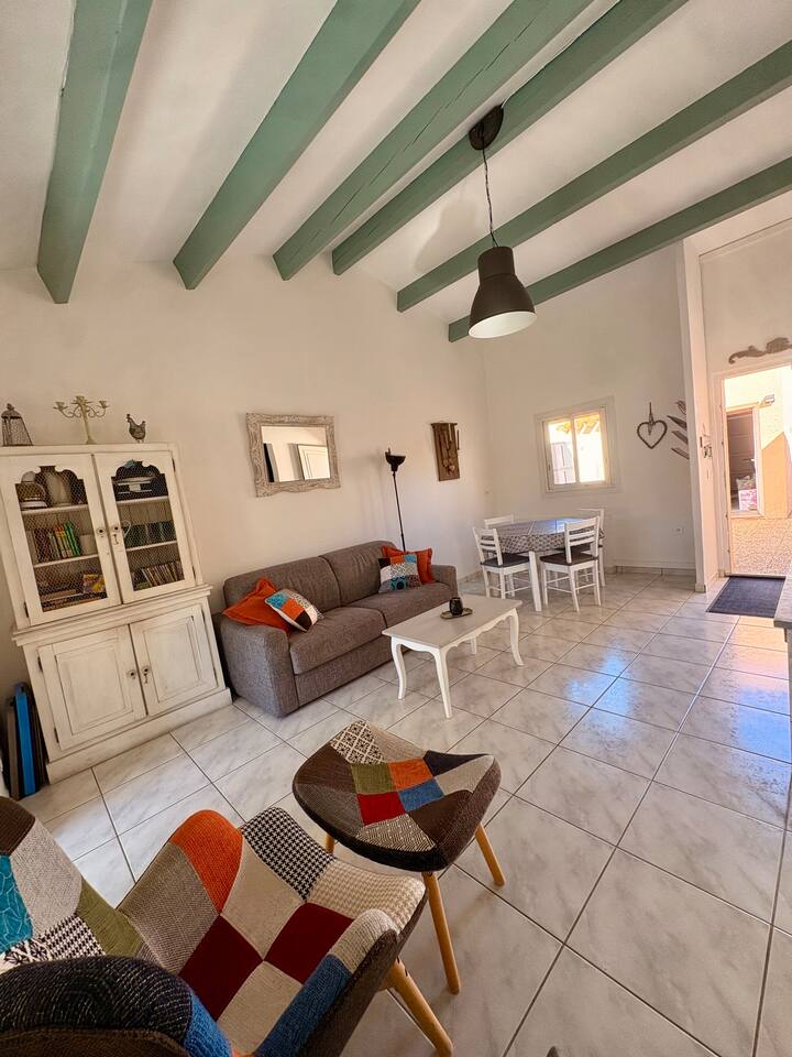 Villa T3 6 Couchages - Clim - Piscine-wifi-garage - Saint-Cyprien