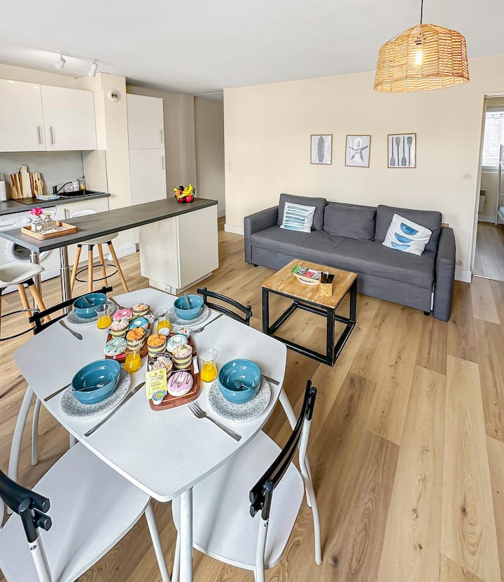 Bright Apartment, 400m From The Beach. - Berck