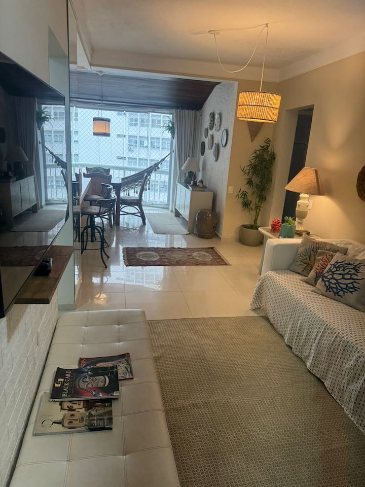 Flat Four Seasons Aconchegante C/ Vista Para O Mar - Guarujá