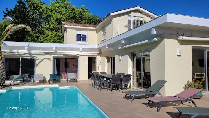 Maison Avec Piscine Au Calme - Andernos-les-Bains