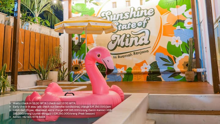 Roemah Renjana Sunny - Entire House With Pool - Makassar