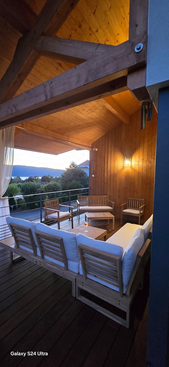 Maison Vue Lac Et Montagne - Lake Annecy