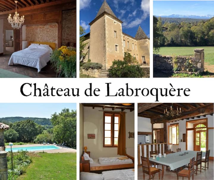 Château De Labroquère -Idéal Pour Familles-charme - Martres-Tolosane