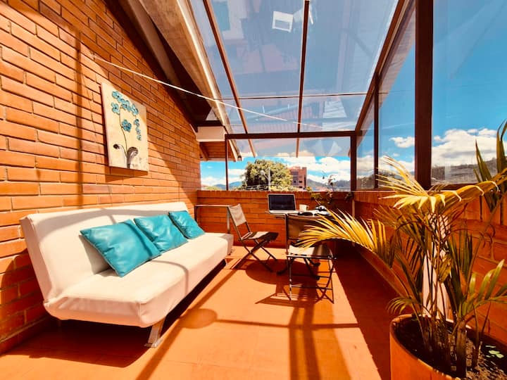 Penthouse With Terrace Near Botanical Garden - Cuenca