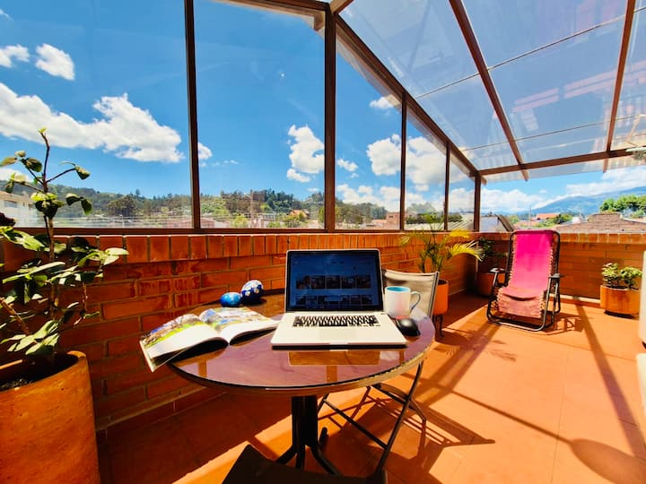 Penthouse With Terrace Near Botanical Garden - Cuenca