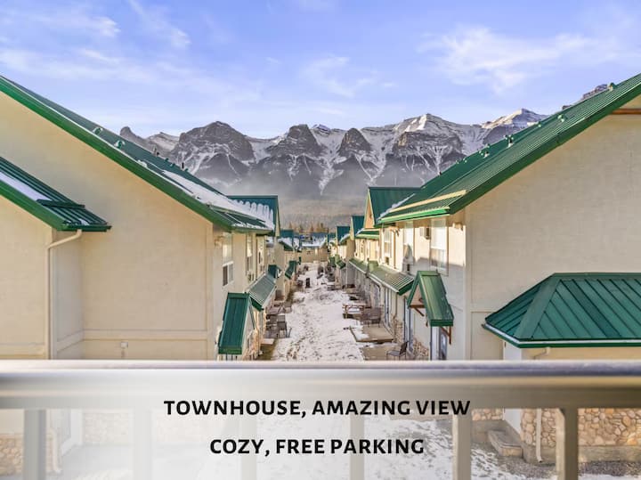 Mountain Bliss- Amazing View, Cozy, Parking-b233 - バンフ