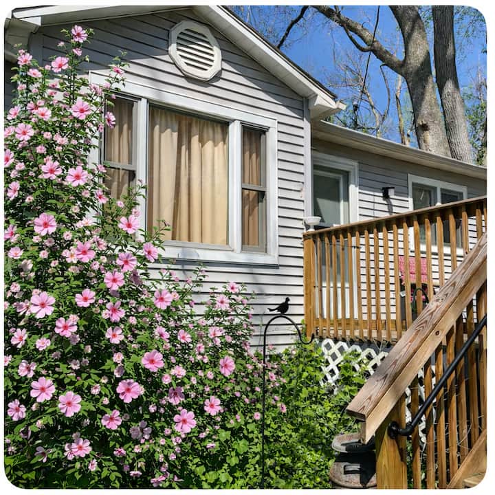 Cozy Cottage Downtown *Pets*trails*firepit*clean - Clifty Falls State Park, Madison