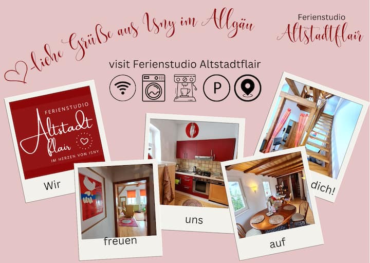 Ferienstudio Altstadtflair Im Denkmalschutzhäusle - Isny im Allgäu