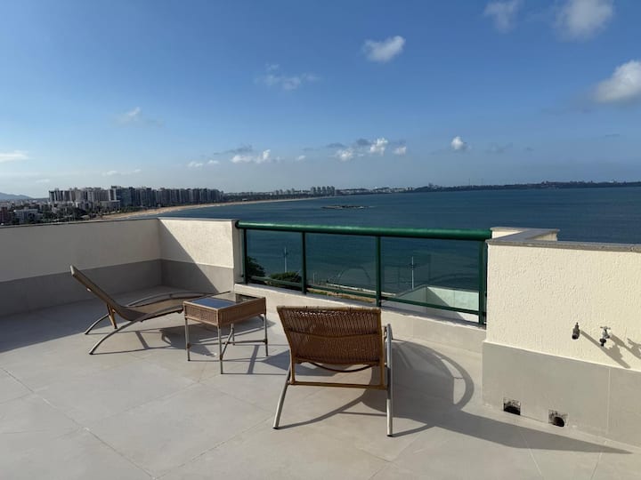 Terraço Vip: Espetáculo Visual De Camburi - Vitoria