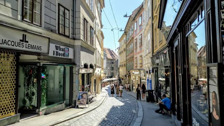 Gemütliche Zentrale Stadtwohnung|graz|6p|parkplatz - Graz