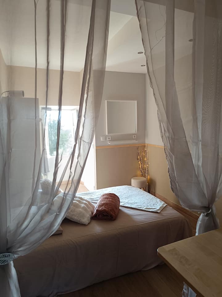 Studio Ciné-cocon Entre Mer Et Montagne - Sainte-Lucie de Porto-Vecchio