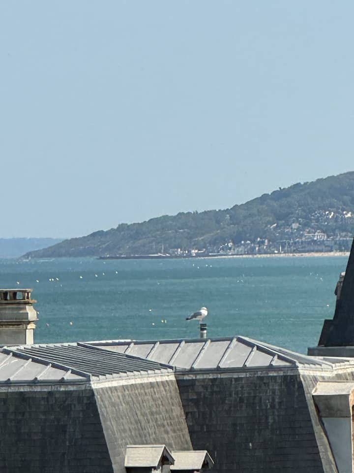 T3 Centre Détente Et éVasion Avec Superbe Vue Mer - Villers-sur-Mer