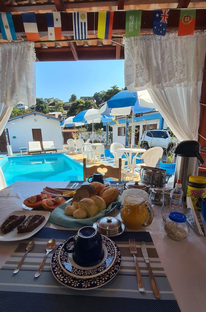 Quarto Inteiro Com Café Da Manhã E Piscina Incluso - Ilhabela