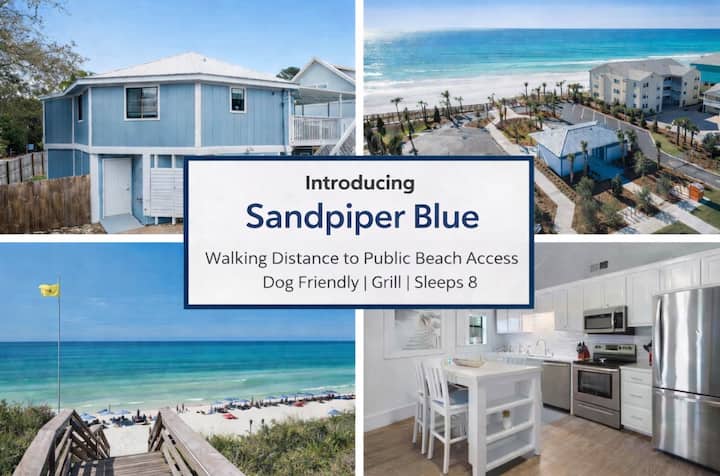 Sleeps8|walk To Beach|dog Friendly|grill - Santa Rosa Beach, FL