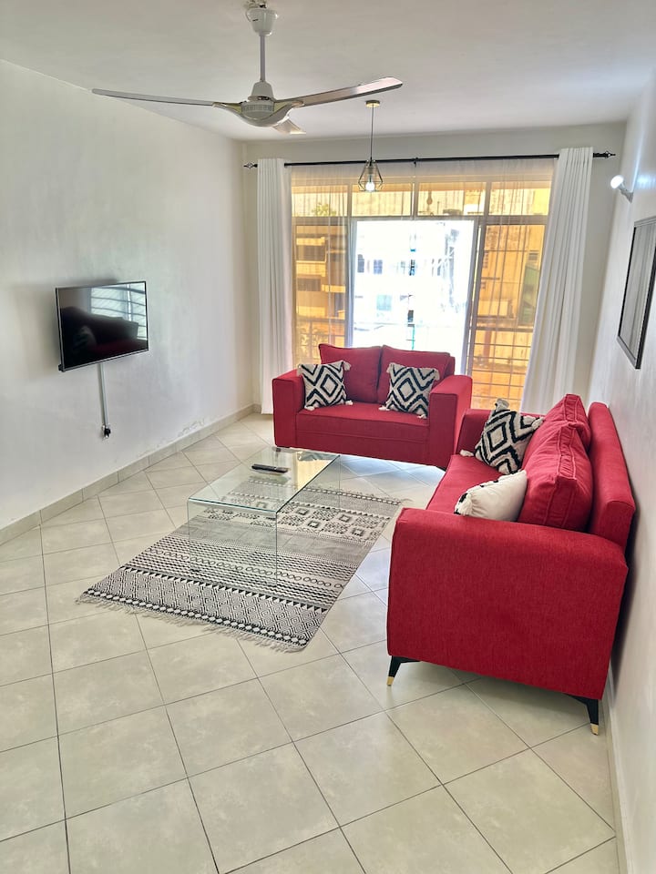 Comfort 1br Nyali | Ac | Hot Shower Walk To Malls - Mombasa