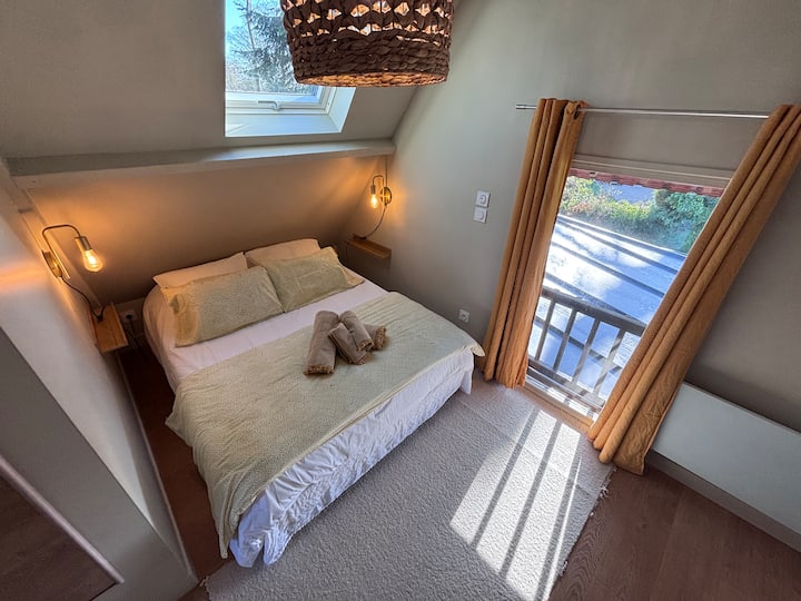 L'étage, En  Plein Coeur Du Village - Plage de Varengeville-sur-Mer