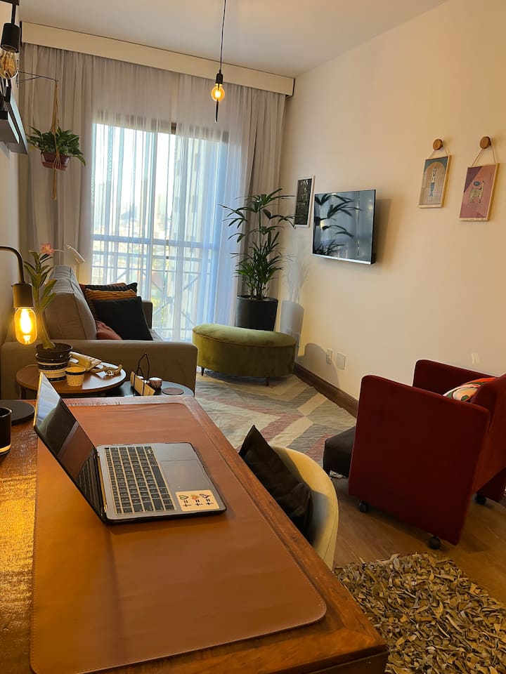 Flat2 Hotel São Caetano- Free Vaga&piscina - Santo André