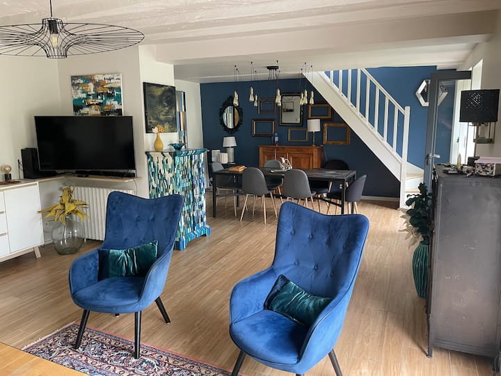 Charmante Longère Plein Sud Avec Piscine - Tours