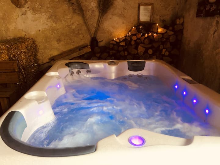 Chez Lilly & Cie : Sauna Jacuzzi Piscine Et Jardin - Marne