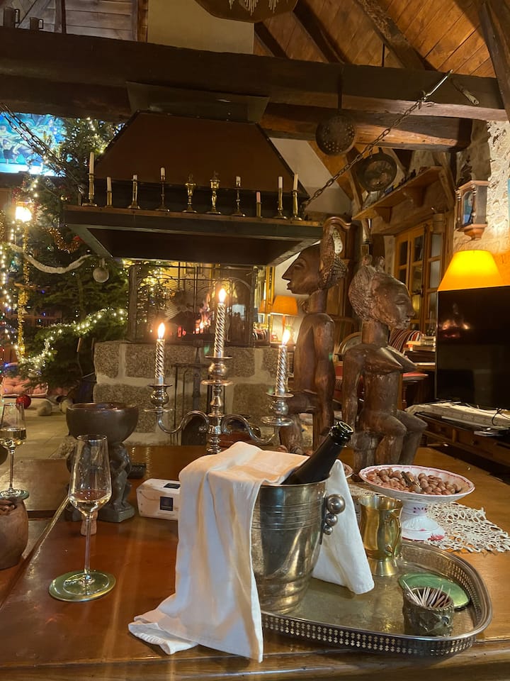 Noël Atypique Charme Campagne Forêt Piscine Spa - Lac de Maury