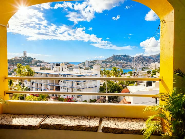 ¡Loft Con Vista Al Mar! "Twin Towers Tres Mares" - Pie de la Cuesta