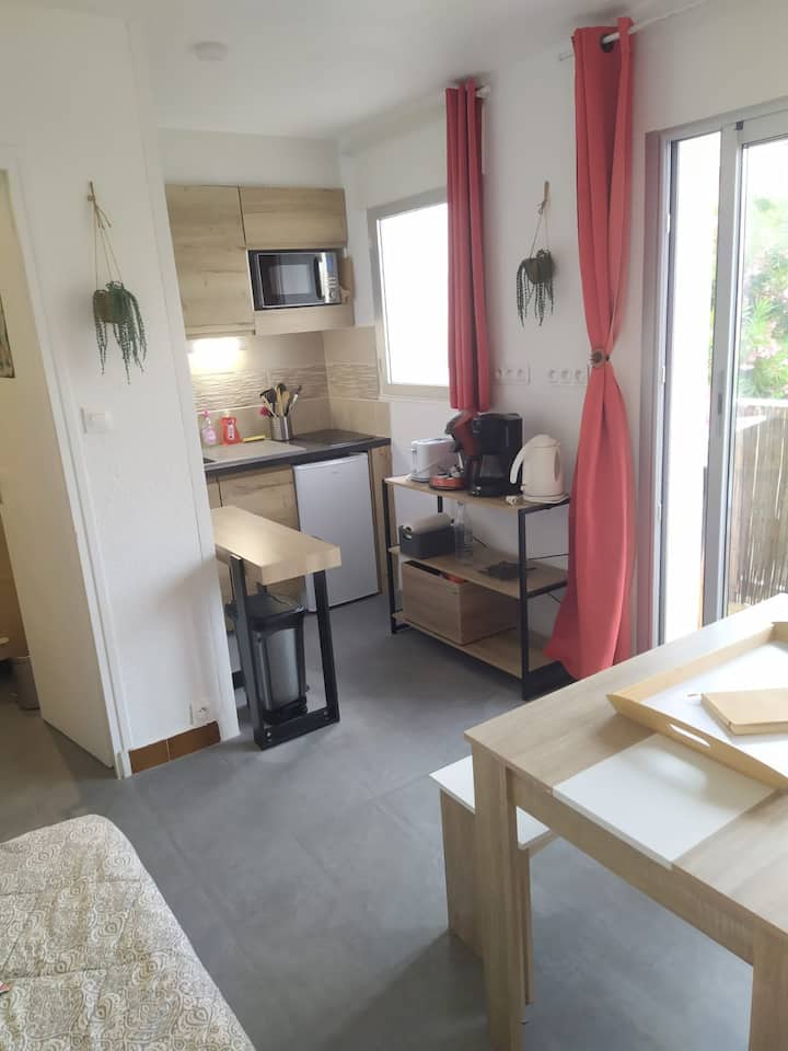 Studio Climatisé Avec Parking Proche Plage Et Port - Agde