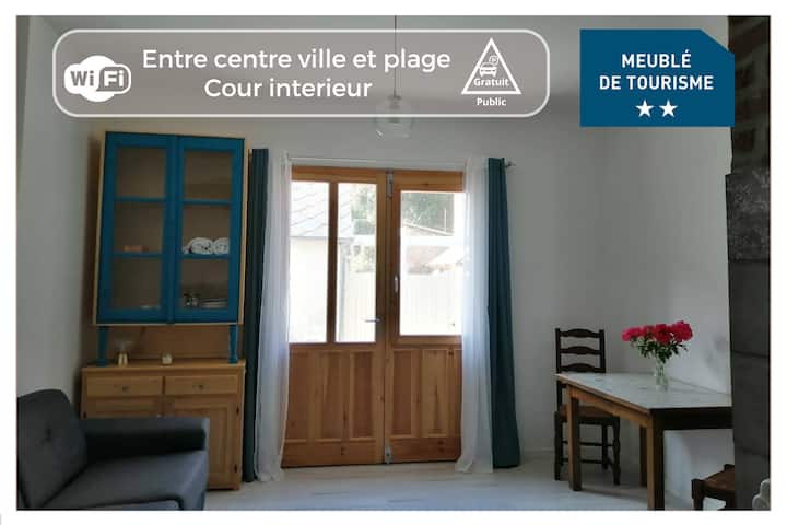 12- Chant Des Sirènes - Proche Mer - Cour Privée - Ault