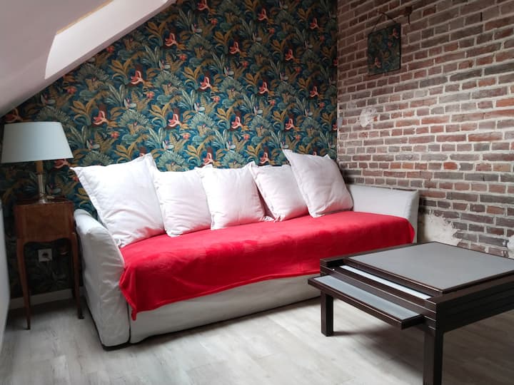 Charmant Studio #Campagne# 1h De Paris, 1 Personne - Oise