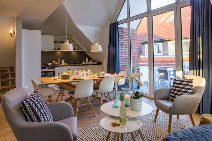 "Lachmöwe" Im Ferienhaus Elise Auf Juist - Juist