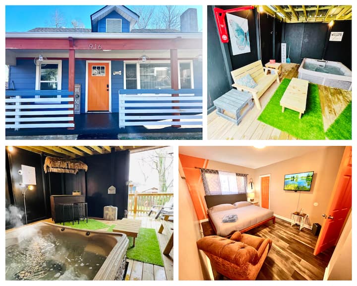 Sunday House犬小屋 |New Tub • 5 Min To Dt & Ut - Knoxville, TN