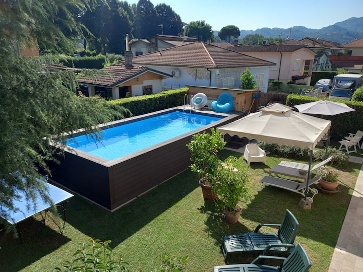 Casa Diana Con Piscina A 5 Mn Dal Centro Storico - Camaiore