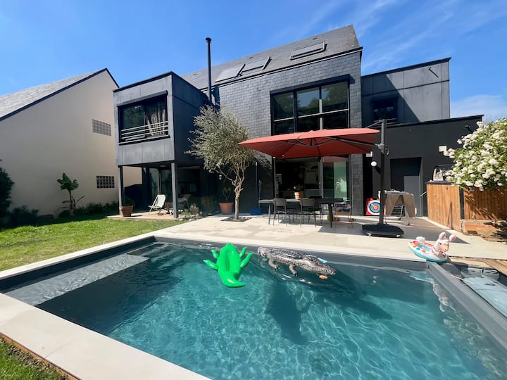 Maison Architecte Avec Piscine Neuve - Rennes