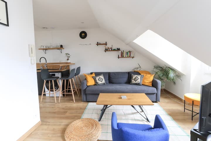 Bel Appartement De Charme, Proche Centre/canclaux - Nantes
