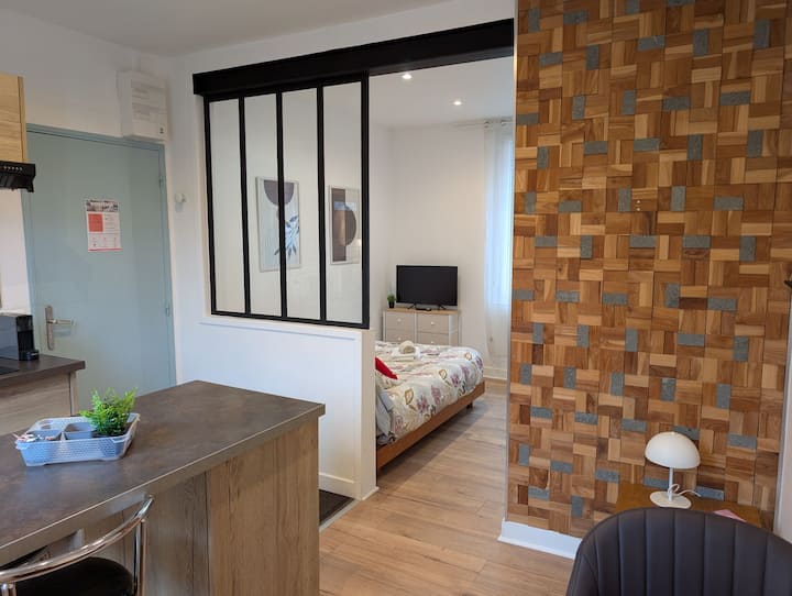 Arsène Rouge - Garage & Terrasse Ext - Étretat