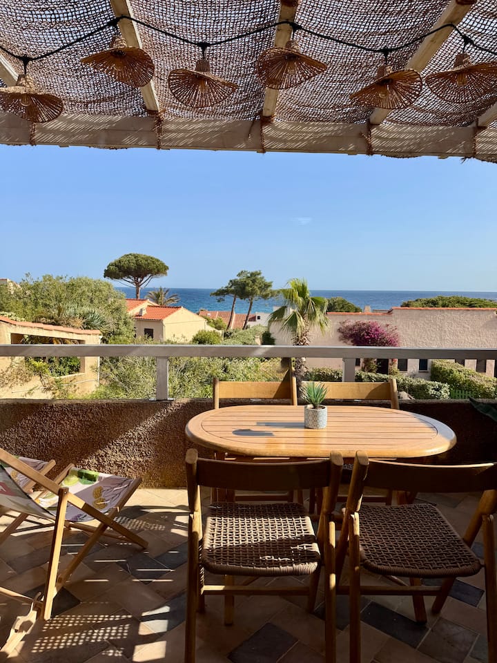 A Murreda Di Mare, Sant Ambroggio Vue Mer - Plage d'Aregno - Algajola