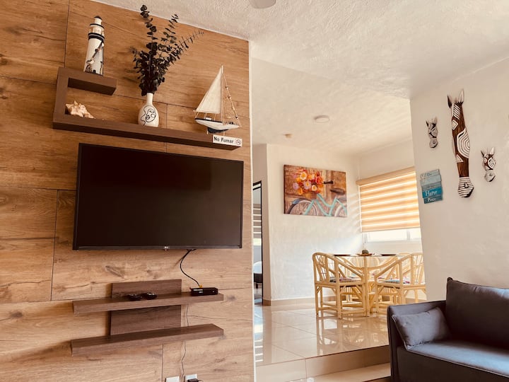 Suite En La Zona Dorada Con Alberca - Manzanillo