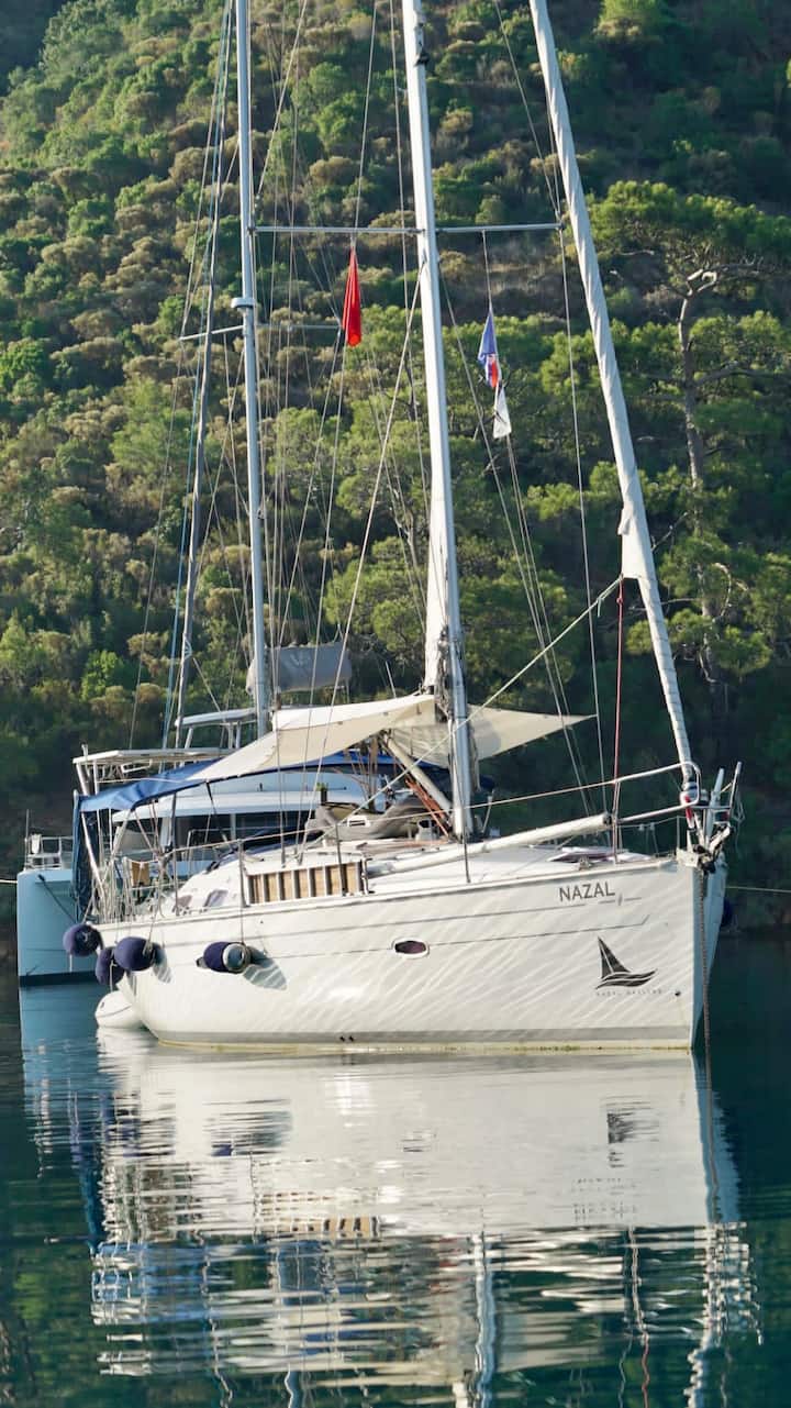 Göcek Koylarında Yelken Ve Deniz - Göcek