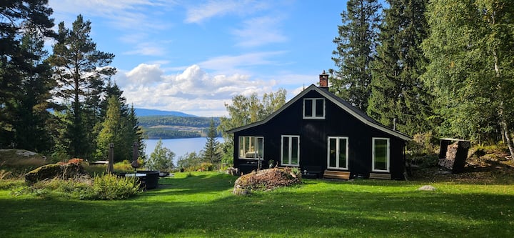 Wood House Garden By Lake Mjøsa  -30 Min Osl - Norway