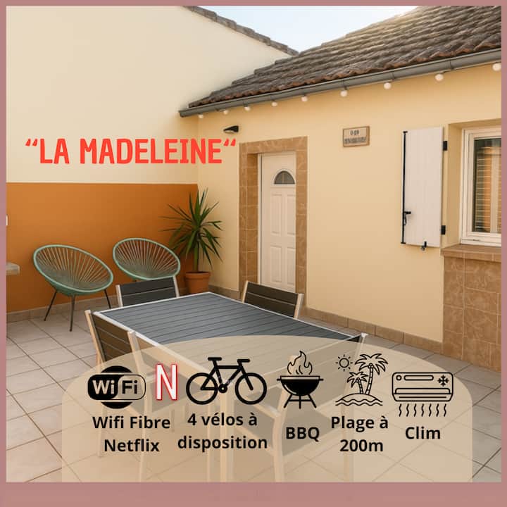 4 Vélos • Plage 200 M – Maison La Madeleine - Châtelaillon-Plage