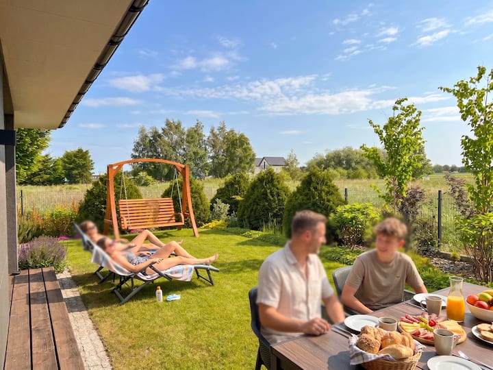 Genius Park Gąski 4b – Sauna, Garten & Küste - Sarbinowo